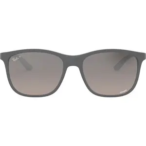 Ray-ban 59mm Chromance Polarized Sunglasses - Grey