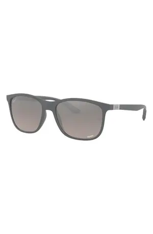 Ray-ban 59mm Chromance Polarized Sunglasses - Grey