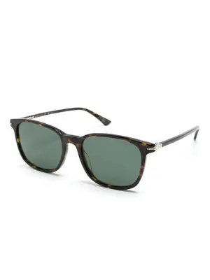 Montblanc Square Frame Sunglasses - Brown