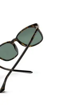 Montblanc Square Frame Sunglasses - Brown