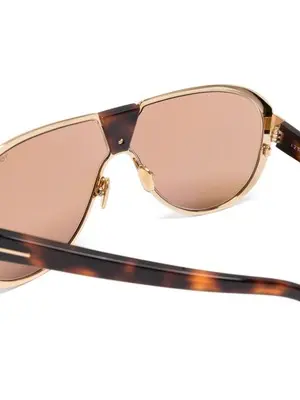 TOM FORD Vincenzo Pilot-frame Sunglasses