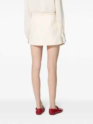 Valentino Garavani Twisted-band Mini Skirt