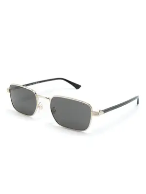 MONT BLANC EYEWEAR Rectangle-frame Sunglasses