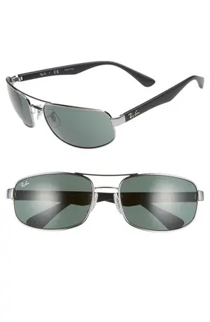 Ray-ban 61mm Square Sunglasses - Grey