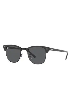 Ray-ban Clubmaster 51mm Sunglasses - Dark Grey