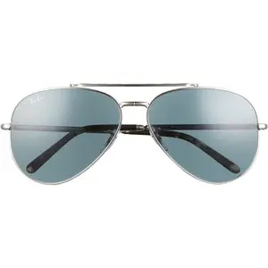 Ray-ban Ray-Ban Aviator Sunglasses Silver/blue