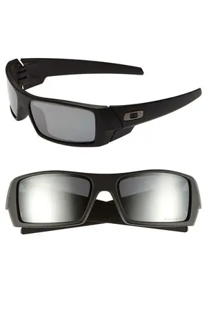 Oakley Gascan 60mm Polarized Sunglasses - Matte Black