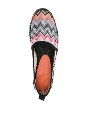 Missoni Chevron Knit Espadrilles