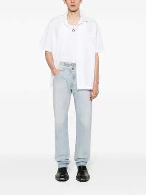 VTMNTS Double-waistband Straight-leg Jeans