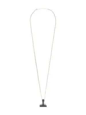 MAISON MARGIELA Stamp Pendant Necklace