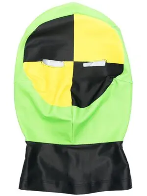 WALTER VAN BEIRENDONCK Dummy Morph Colourblock Balaclava