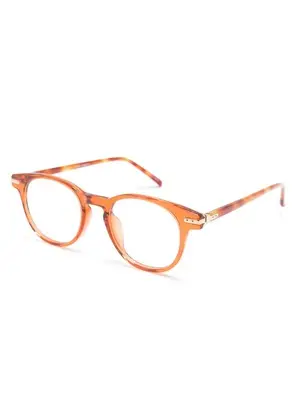 Linda Farrow Bay Round-frame Glasses