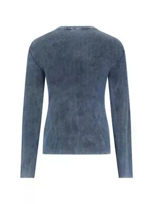 DIESEL® Appliqué-logo Ribbed Top