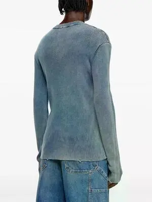 DIESEL® Appliqué-logo Ribbed Top