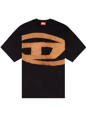 DIESEL T-boxt-bleach Logo-print T-shirt