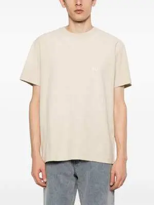 PURPLE BRAND Rubberised-logo Cotton T-shirt