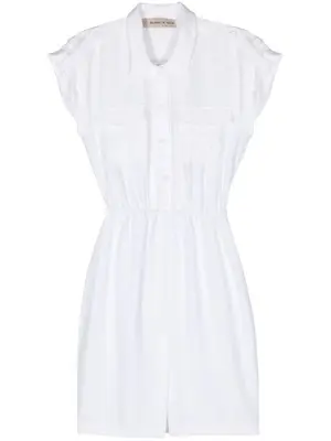 BLANCA VITA Afelandra Shirtdress - White