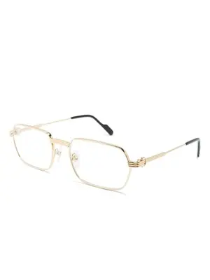 CARTIER Rectangle-frame Glasses