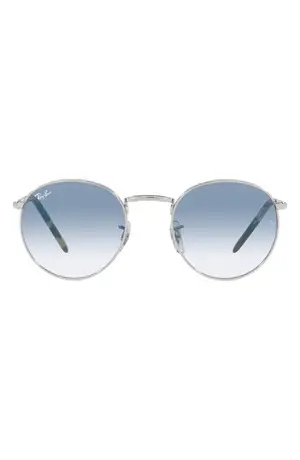 Ray-ban Round Phantos Sunglasses - Silver