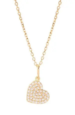BROOK & YORK Adeline Heart Pendant Necklace - Gold