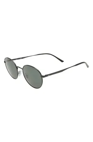 Ray-ban Phantos 50mm Round Sunglasses