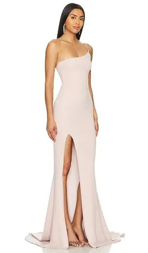 NOOKIE Jasmine One Shoulder Gown