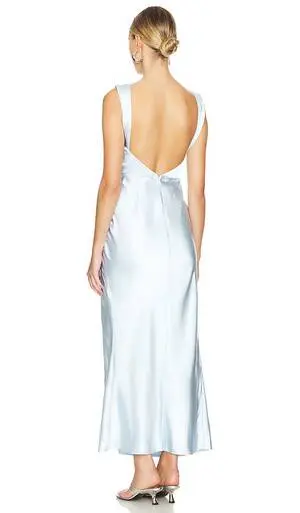 RUNAWAY THE LABEL Havanna Maxi Dress - Blue