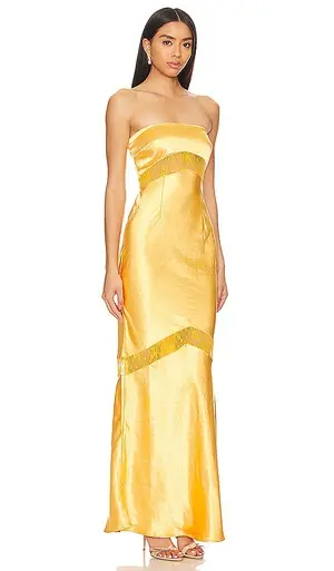 RUNAWAY THE LABEL Melrose Dress - Golden