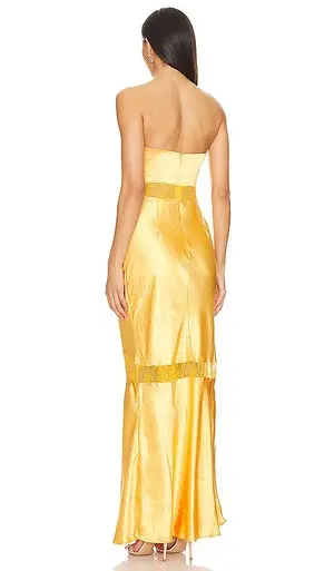 RUNAWAY THE LABEL Melrose Dress - Golden