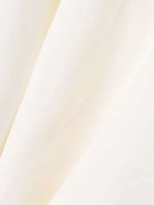 Brunello Cucinelli Bead-embellished Twill Midi Dress - Off-white