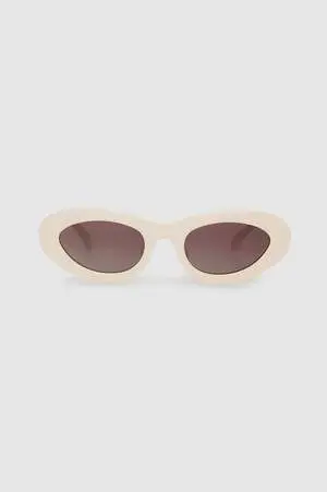 ANINE BING Anine Bing Roma Sunglasses Bone