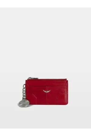 Zadig&Voltaire Sunny Card Card Holder - Red