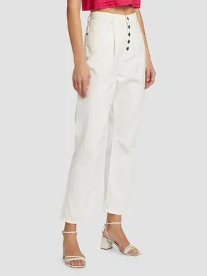 Ramy Brook Pearle High-rise Cropped Jeans