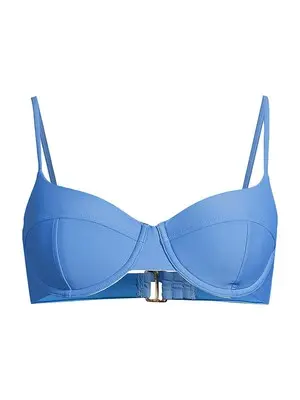 Ramy Brook Mona Underwire Bikini Top Serene Blue