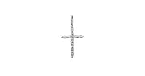 Jennifer Zeuner Jewelry Milagro Cross Charm - One-color