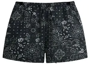Kith Paisley Collins Swim Short - Black