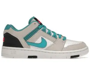 Nike Sb Air Force 2 Low Sneakers - White/teal Nebulaone-colorblackone-colorpink Flash