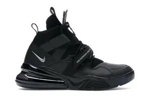 Nike Air Force 270 Utility Sneakers Black/blackone-colormetallic Silver