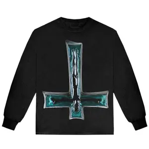 PLAYBOI CARTI Whole Lotta Red Longsleeve T-shirt - Black