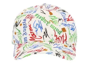 Palm Angels X Missoni Scribble Cap - White/multi