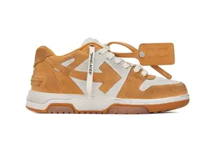 Off-White Ooo Low Top Sneakers - Orange/white