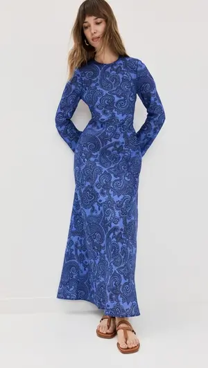 Zimmermann Ottie Bias Backless Dress