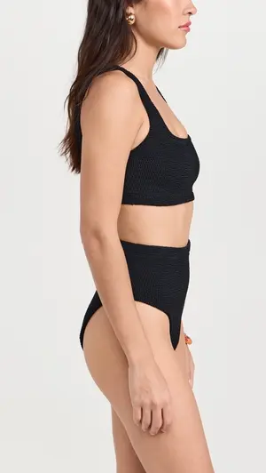 Hunza G Patricia Bikini Set - Black