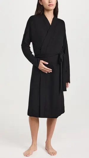 Hatch The Maternity Robe - Black