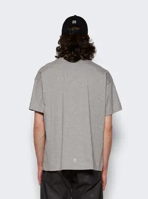 Givenchy Short Sleeves Graphic Tee - Grey