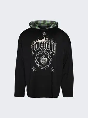 Givenchy Graphic Vintage Hoodie - Multi