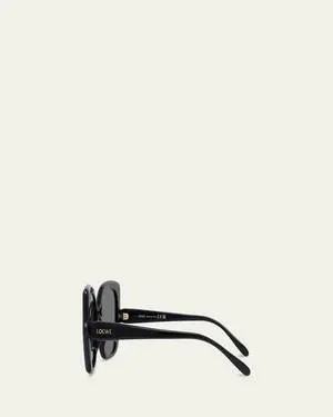 Loewe Logo Butterfly Sunglasses