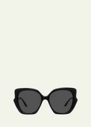 Loewe Logo Butterfly Sunglasses