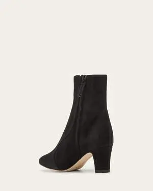 Manolo Blahnik Myconia Ankle Booties - Black