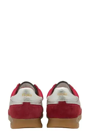 Gola Tornado Sneaker - Deep Red/silver